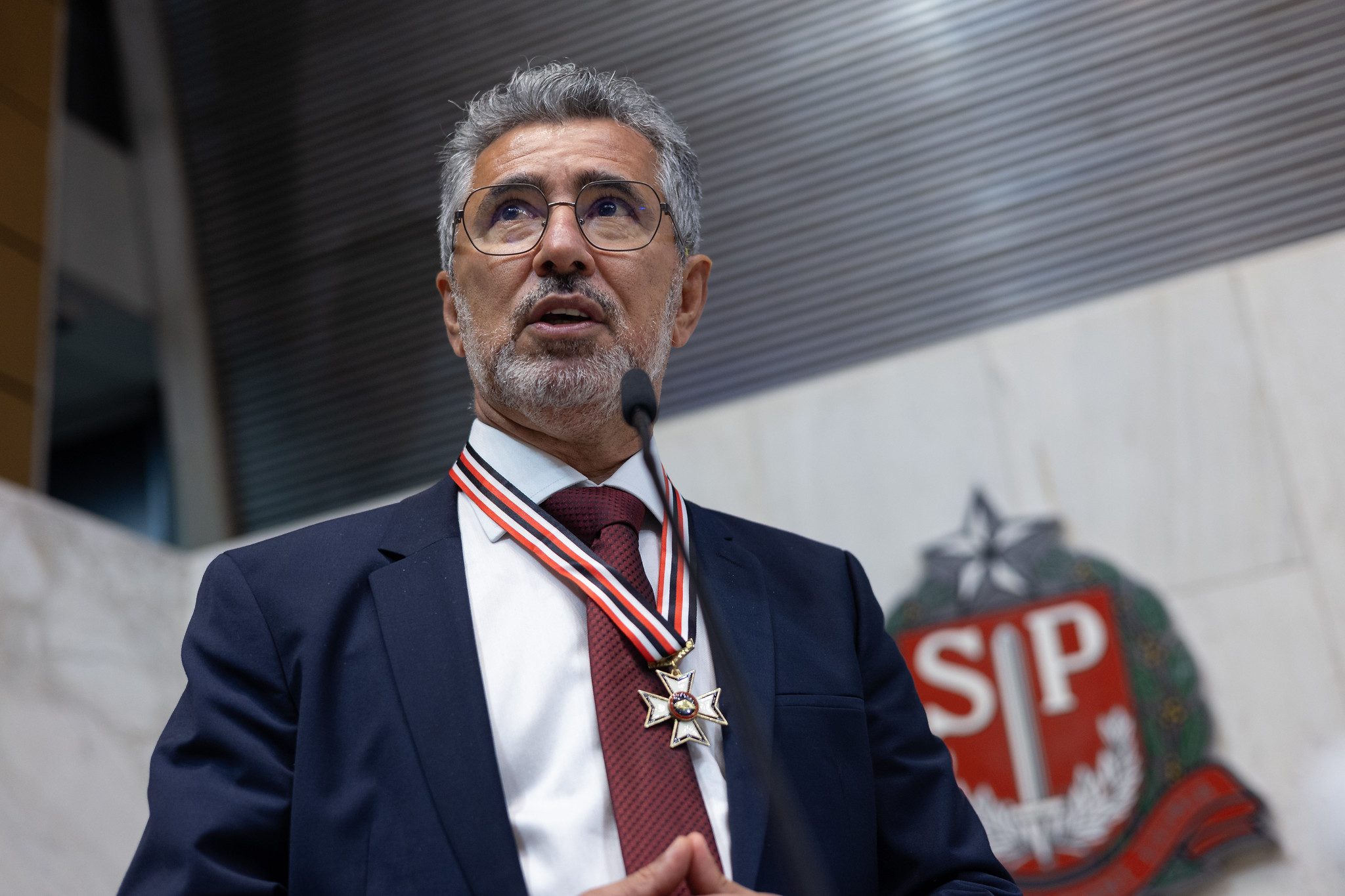 João Antônio da Silva Filho, conselheiro do TCM-SP, recebe Colar de ...