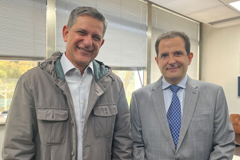 Saúde pública: deputado se reúne com o senador Rogério Carvalho