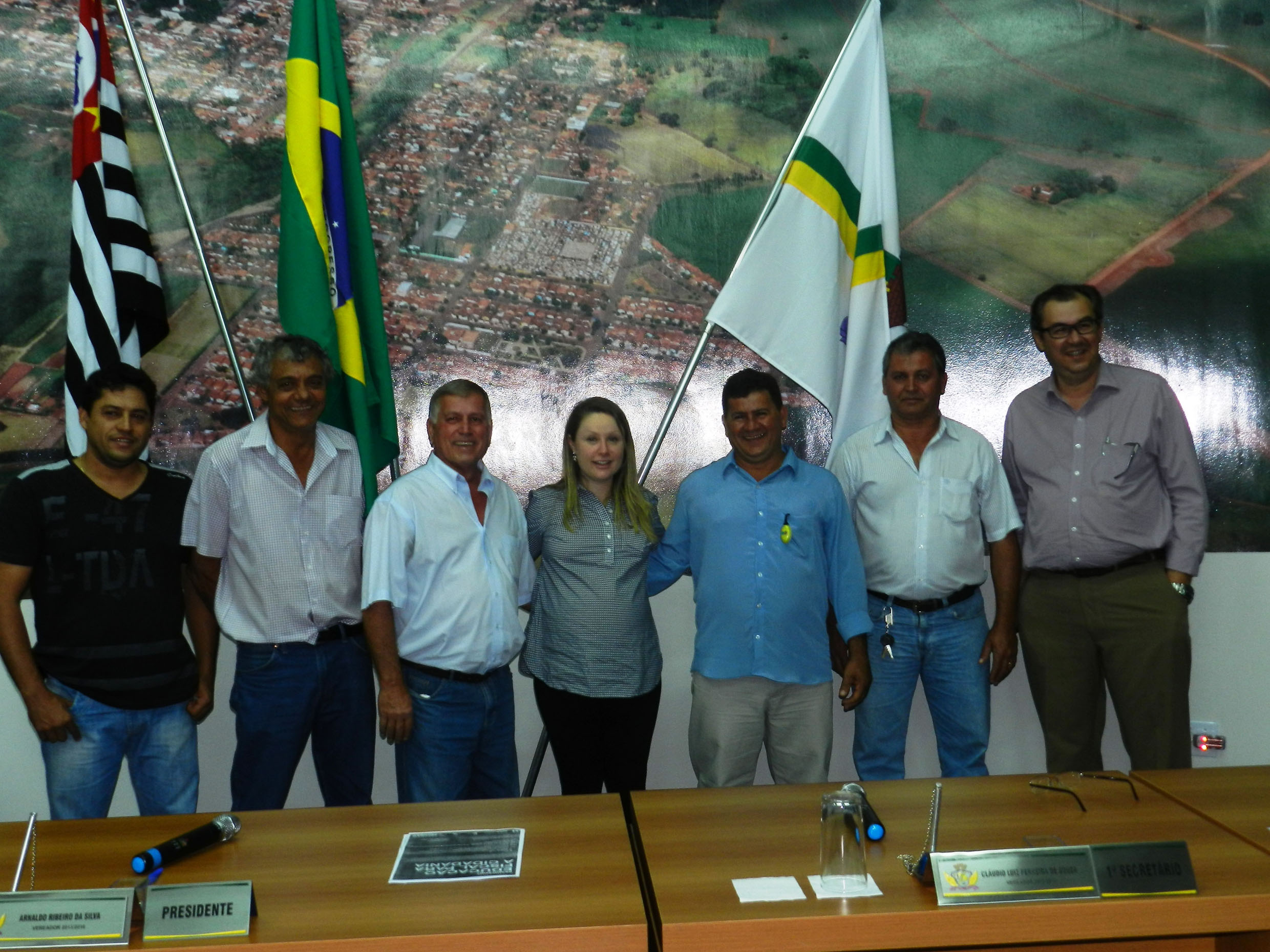 Autoridades de Ipuã recepcionam deputada