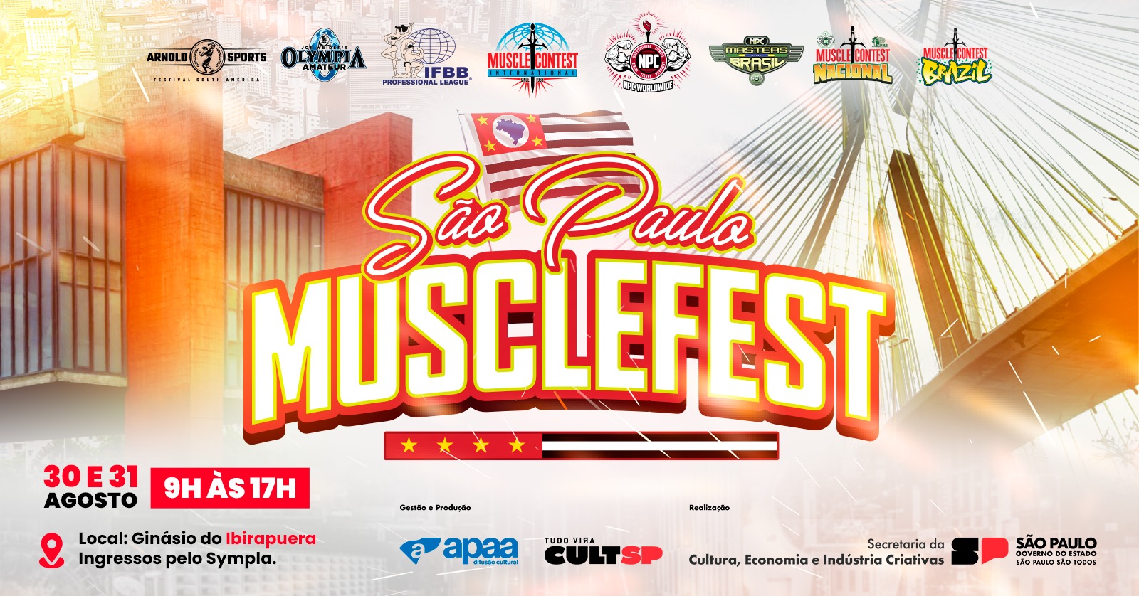 SP Muscle Fest 2025: iniciativa do Governo do Estado e de deputado ...